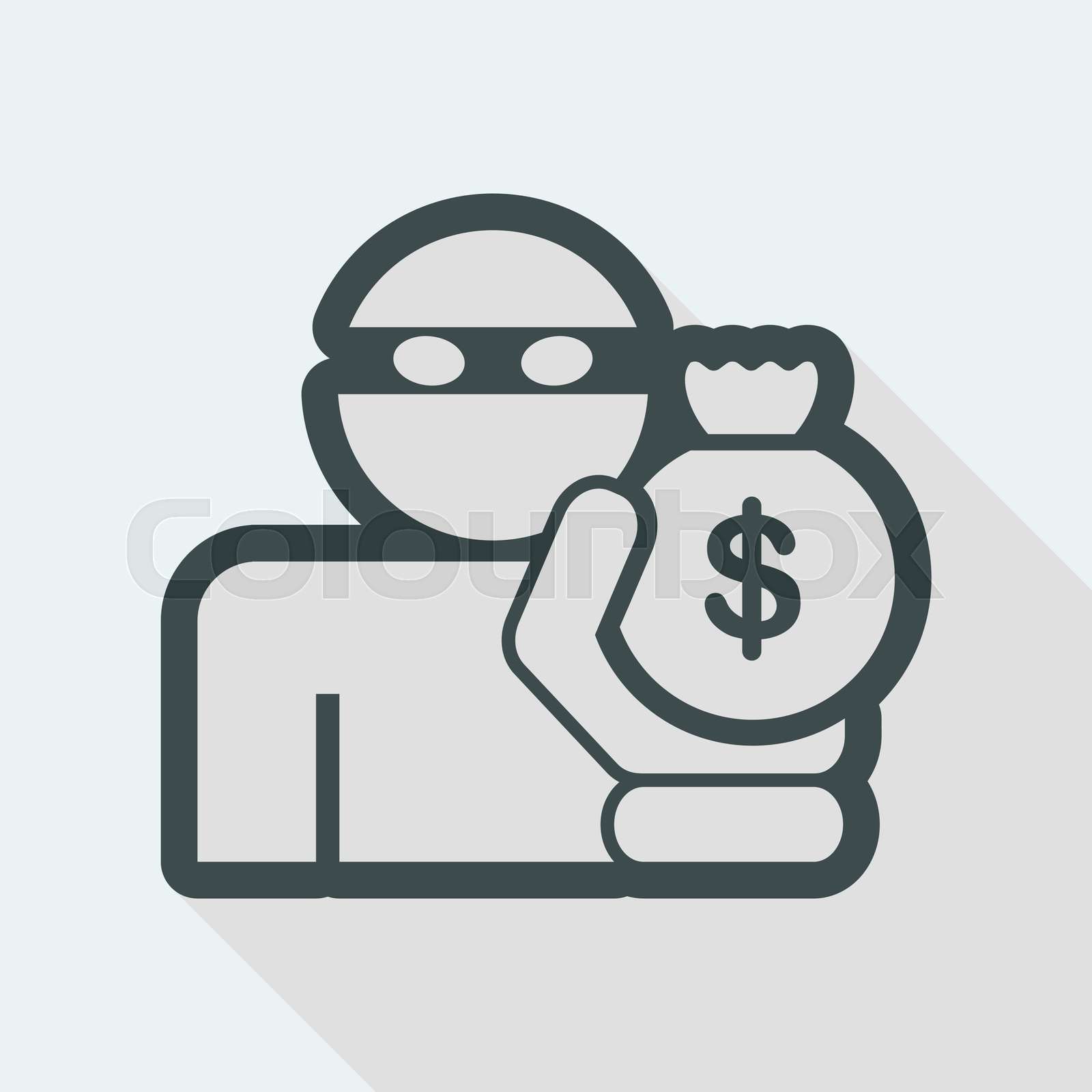 Thief icon | Stock vector | Colourbox