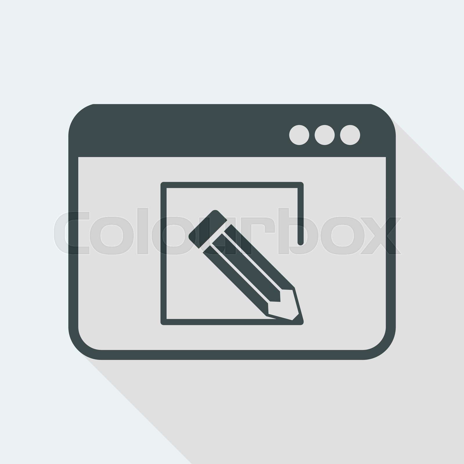 Customized web services icon | Stock vector | Colourbox