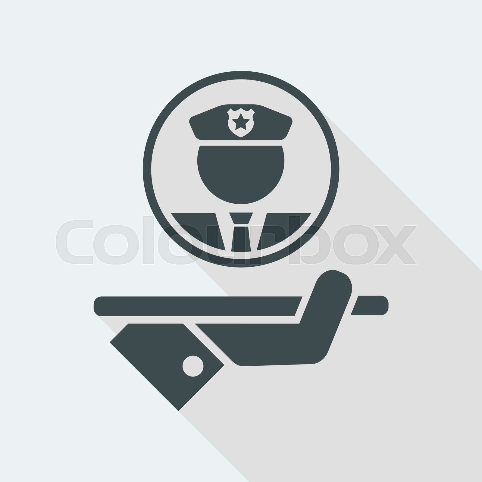 Security service - Vector web icon | Stock vector | Colourbox