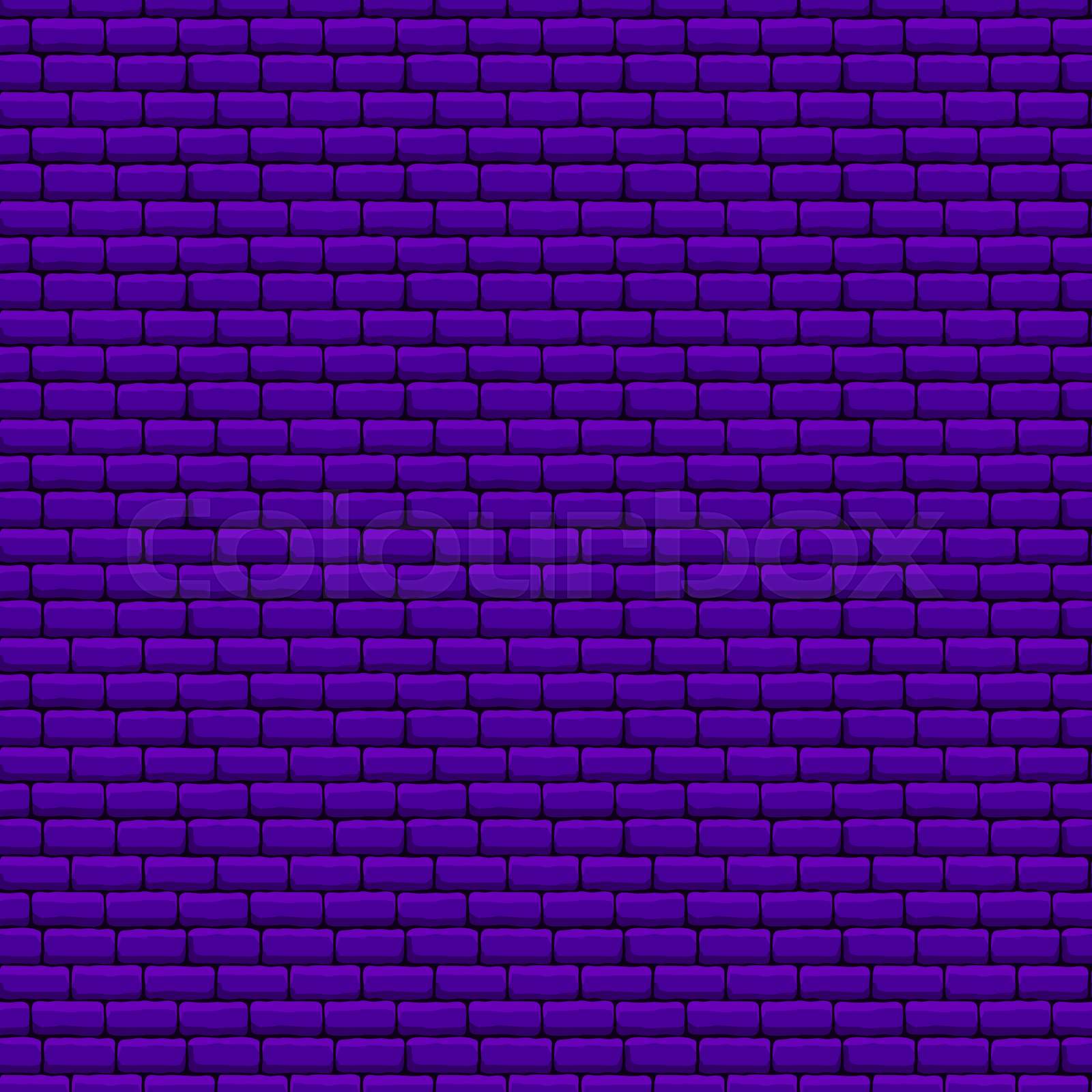 Purple Brick Wall Seamless Texture | Stock vector | Colourbox