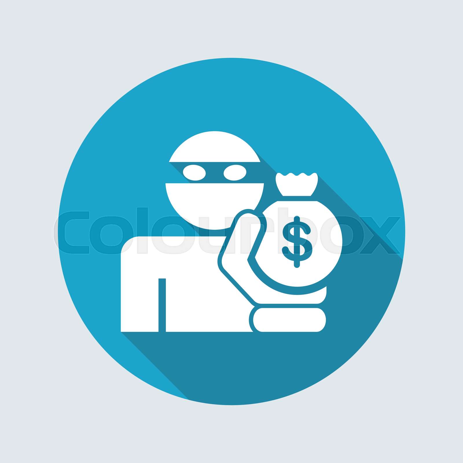 Thief icon | Stock vector | Colourbox