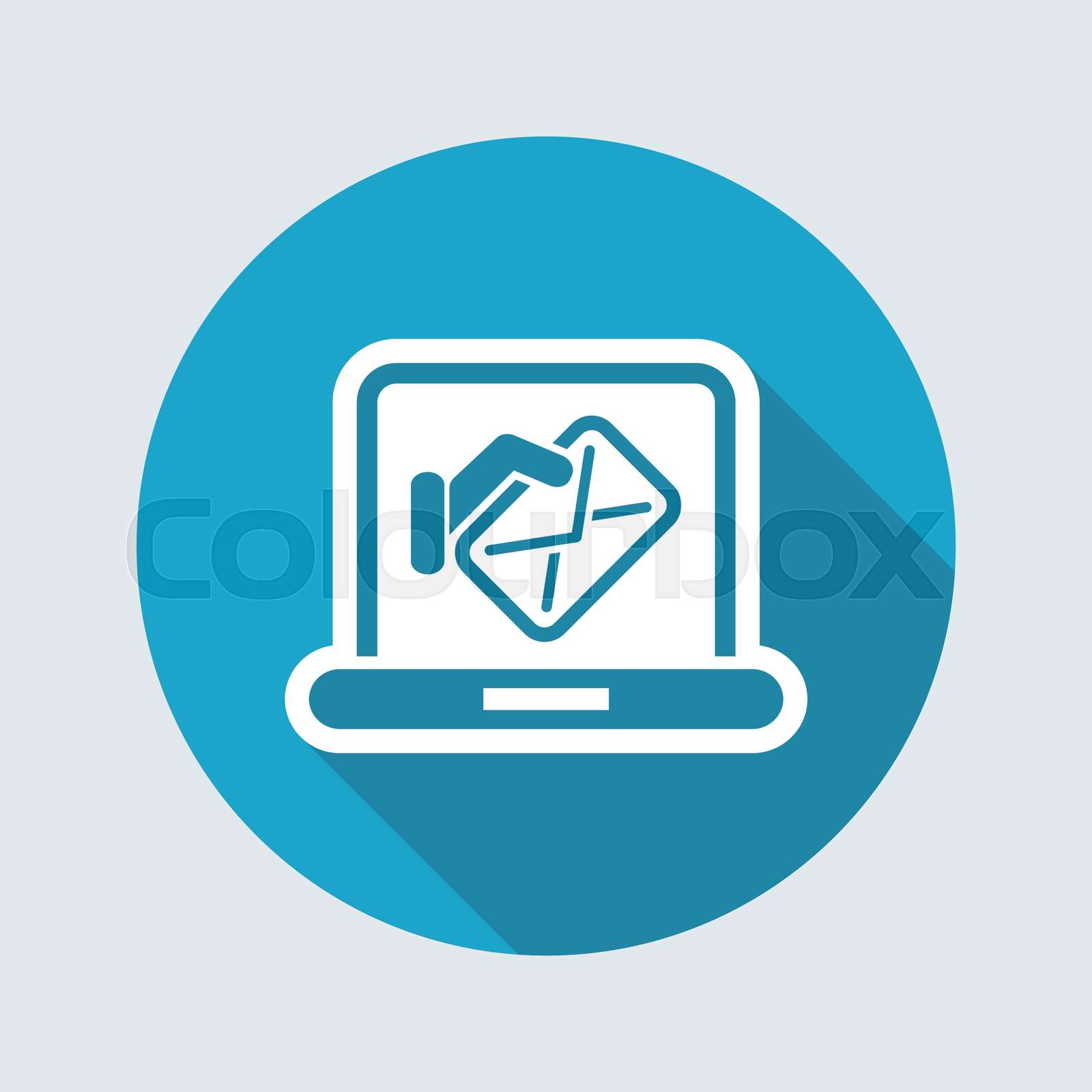 Computer mail icon | Stock vector | Colourbox