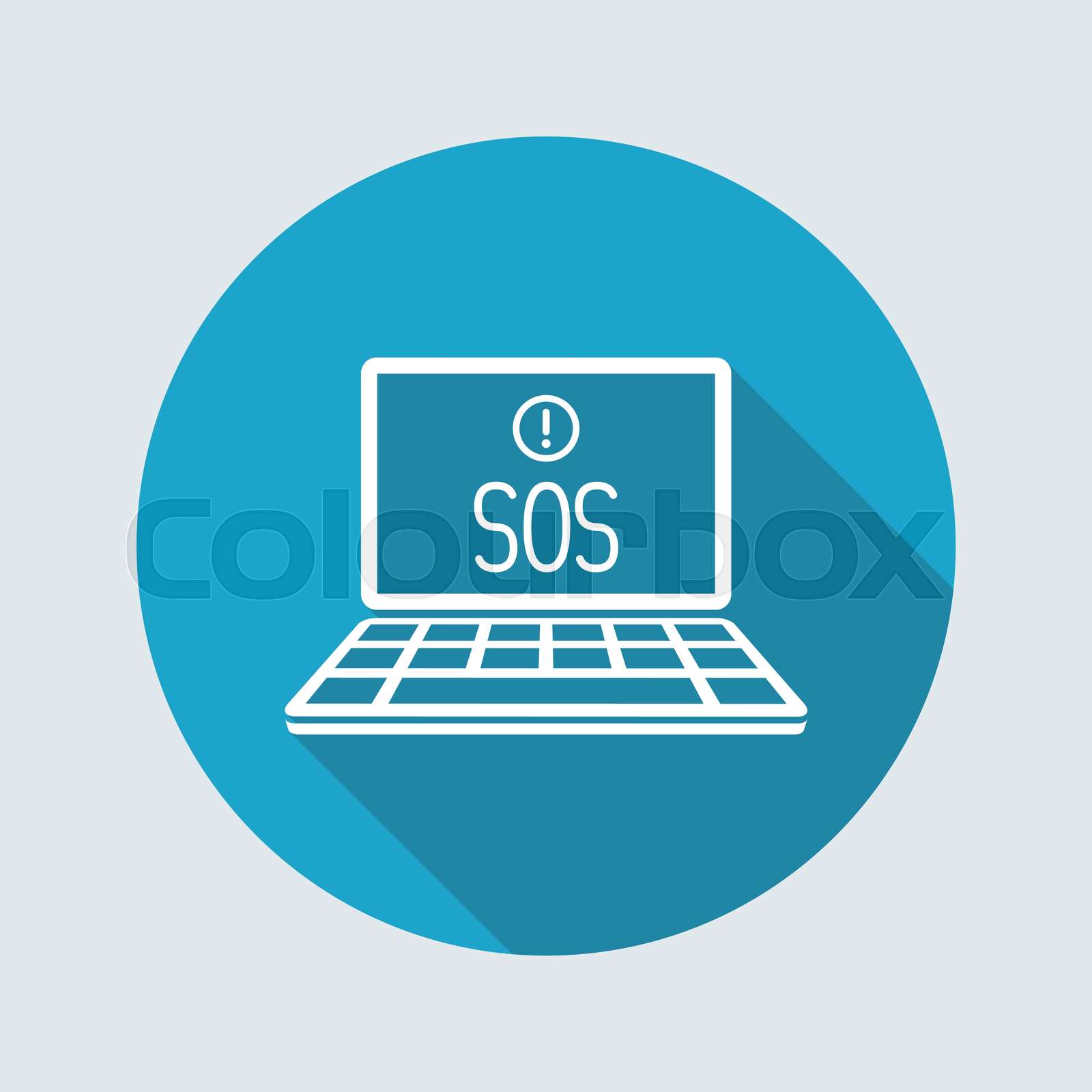Sos - Vector icon for computer website or application | Stock vector ...