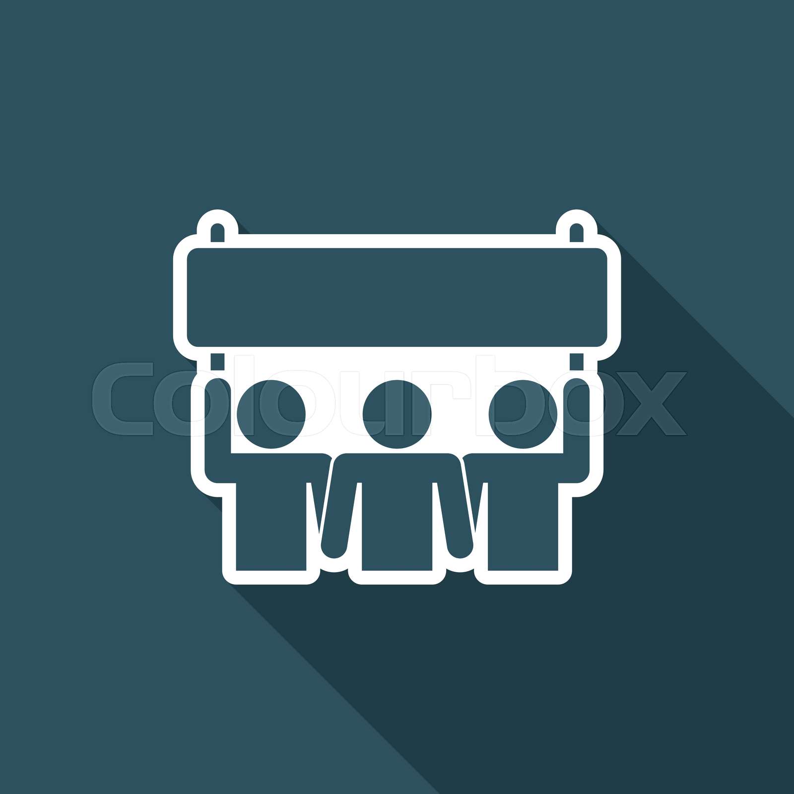 People demonstration icon | Stock vector | Colourbox