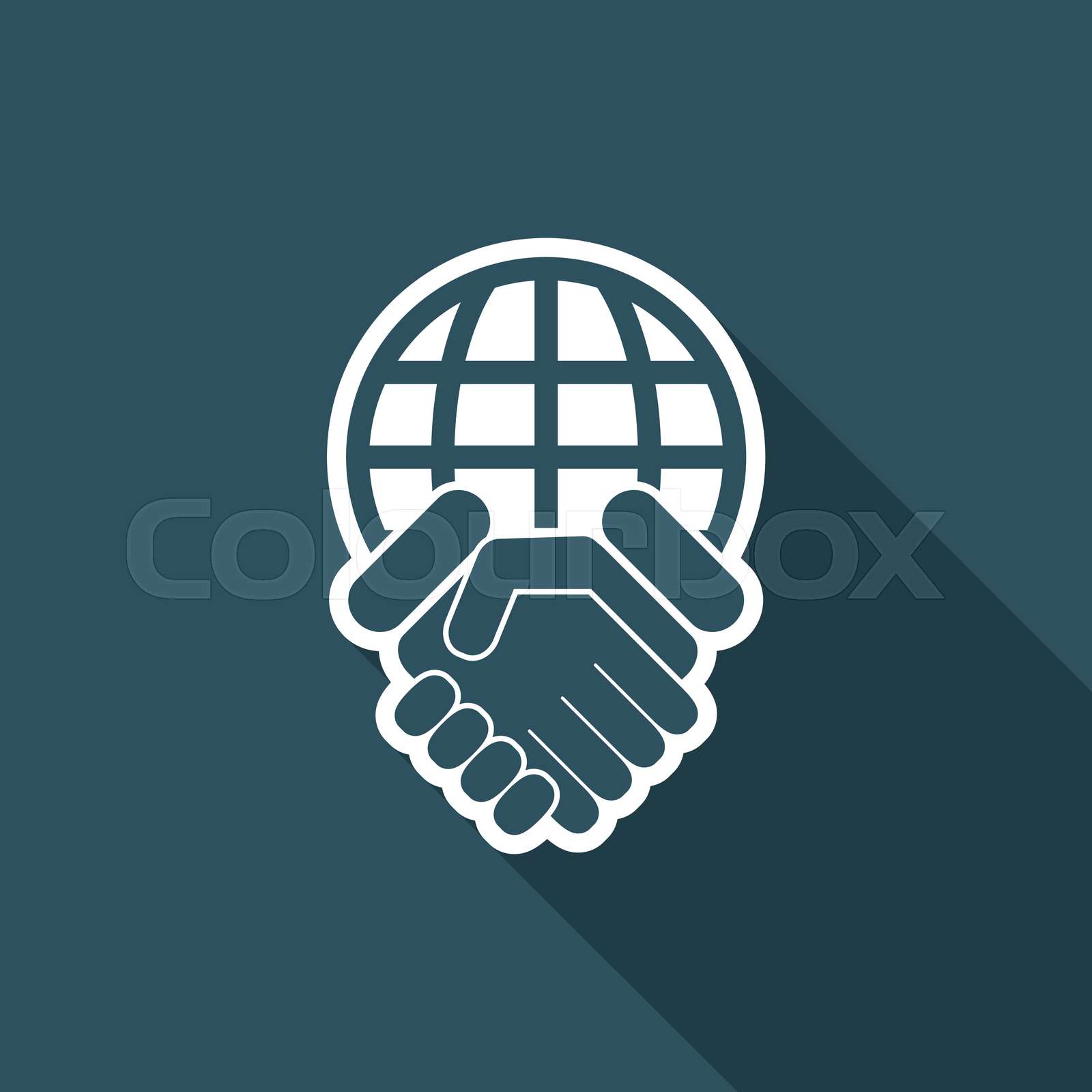 Global agreement | Stock vector | Colourbox