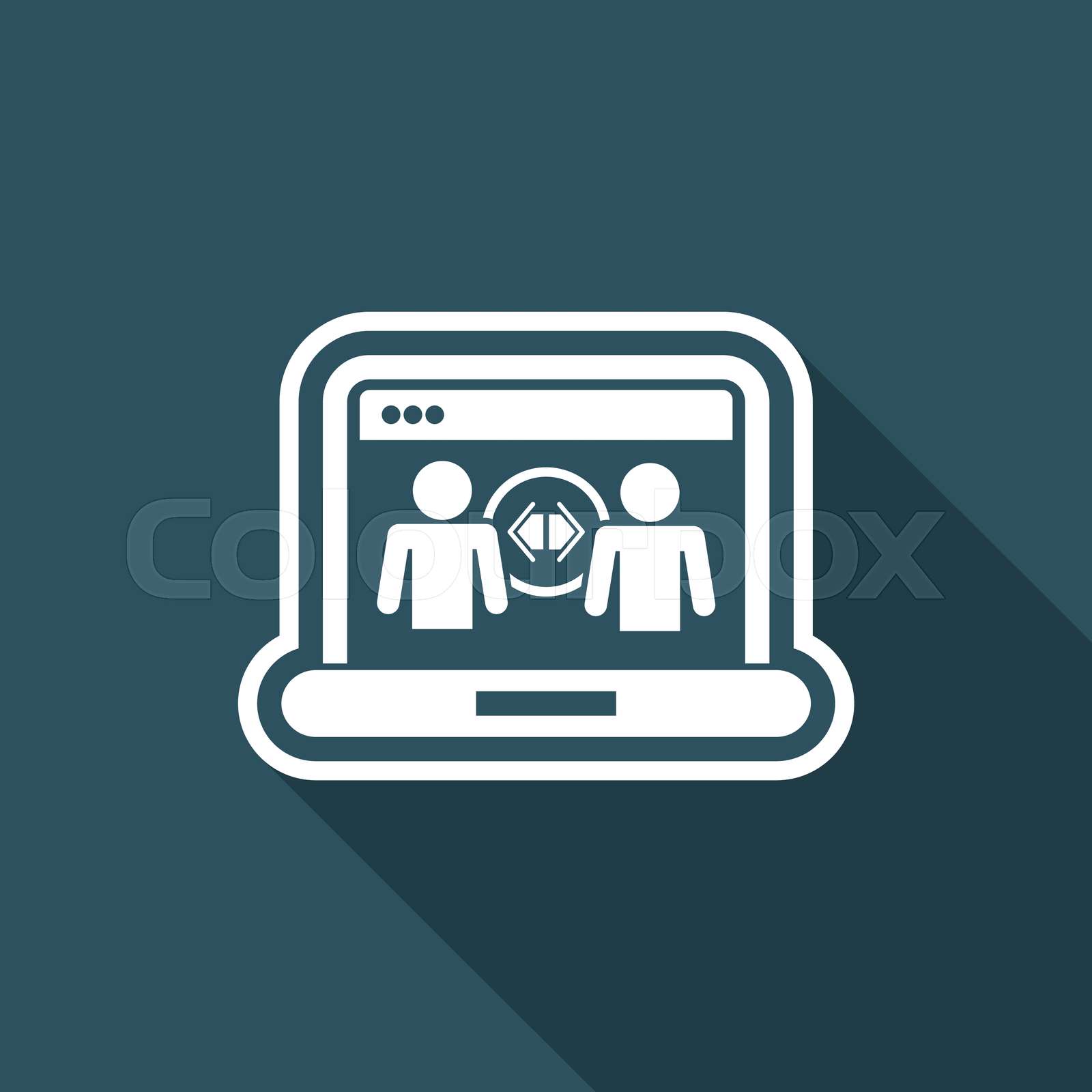 Web sharing icon | Stock vector | Colourbox