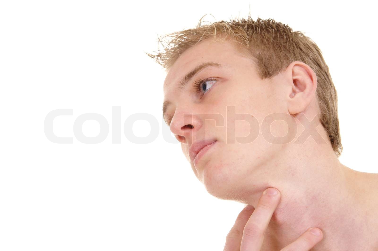 simple guy portrait | Stock image | Colourbox