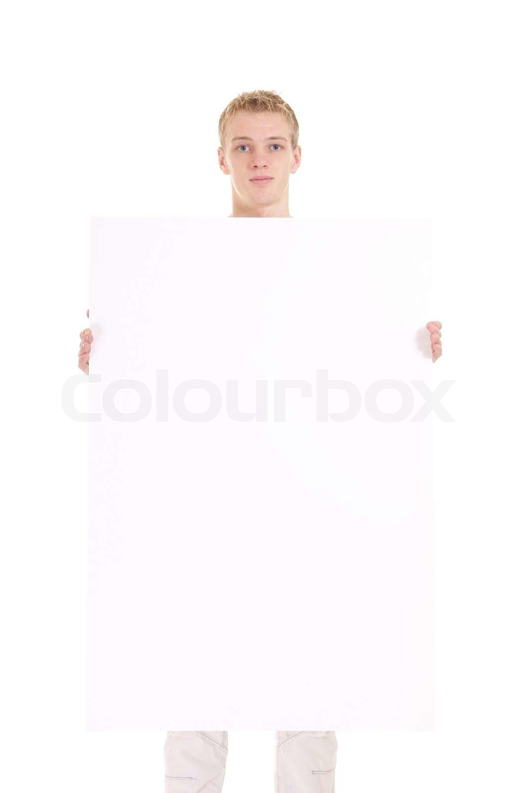guy with board | Stock image | Colourbox