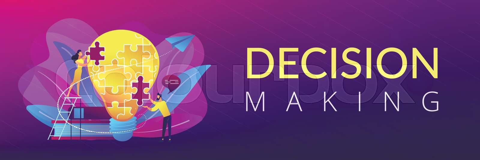 Vision statement concept banner header. | Stock vector | Colourbox