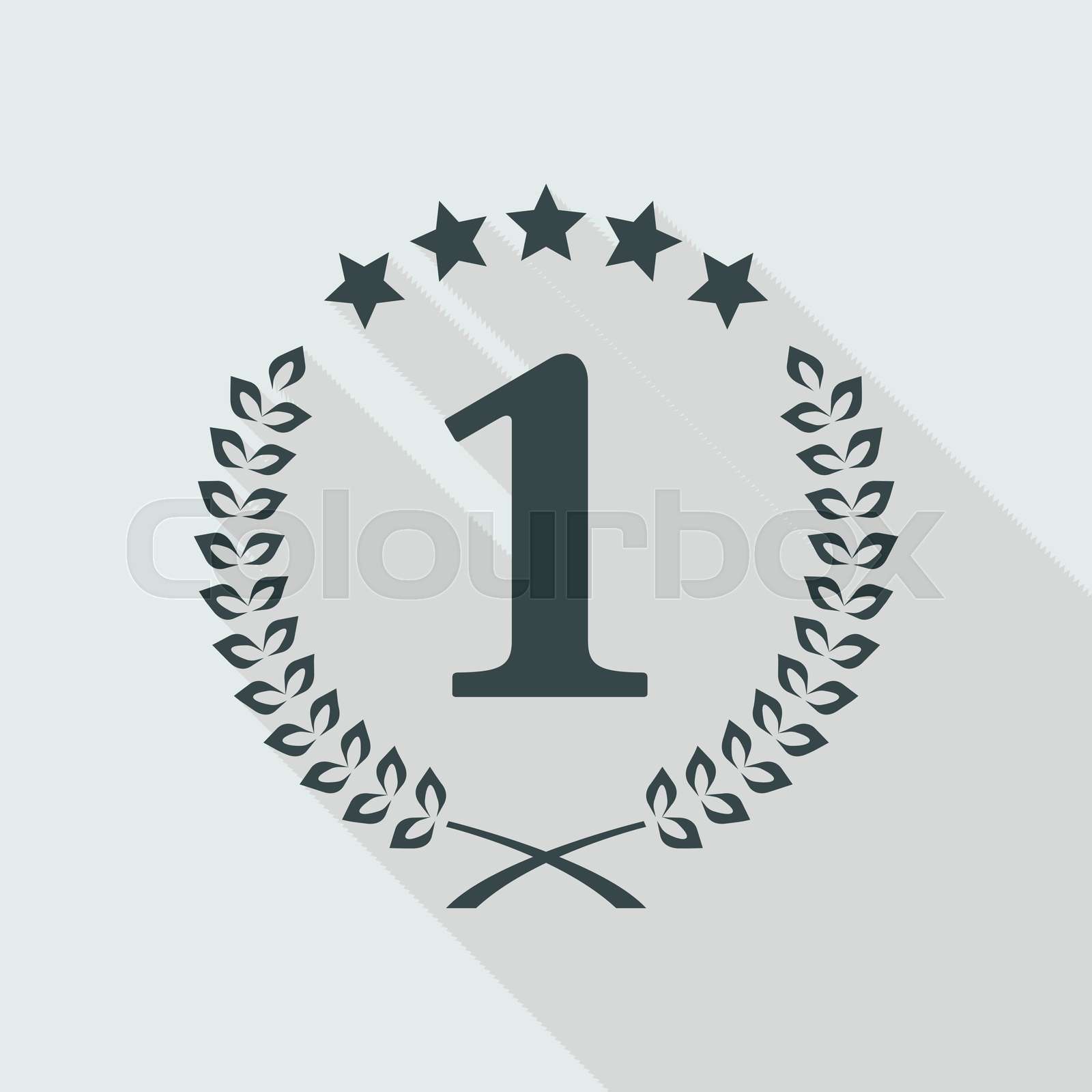 First place winner icon | Stock vector | Colourbox