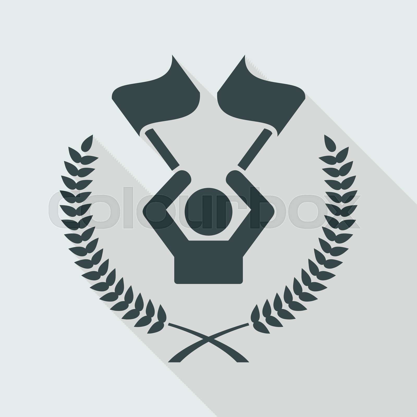 Competition winner concept icon | Stock vector | Colourbox