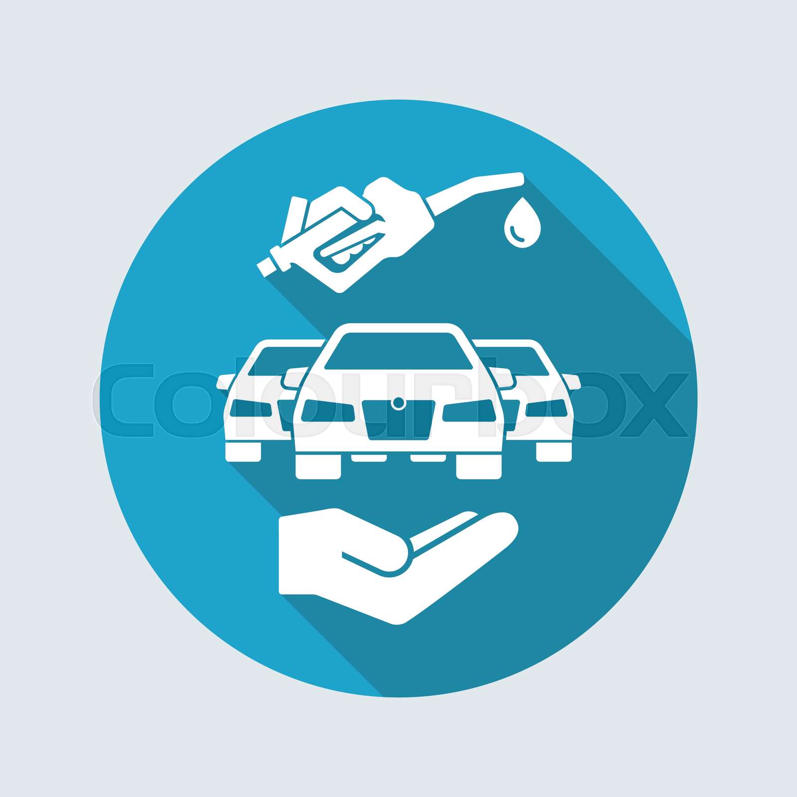 Car fuel service icon | Stock vector | Colourbox