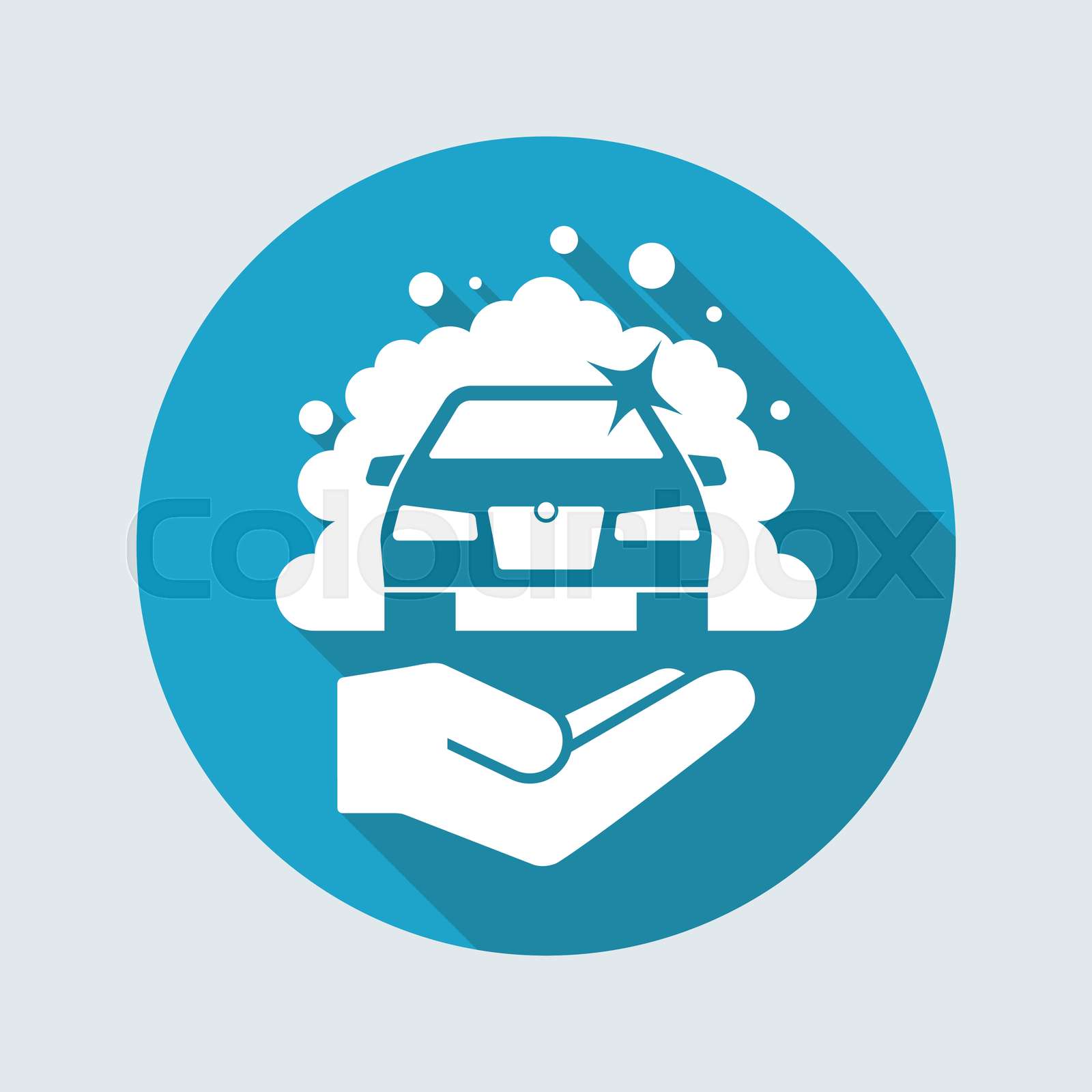Car cleaner services icon | Stock vector | Colourbox