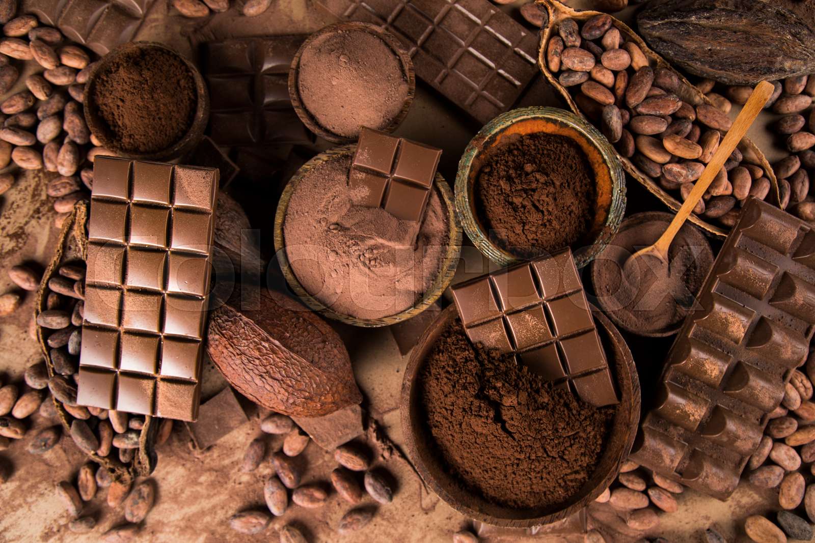 Set of Chocolate candies collection | Stock image | Colourbox