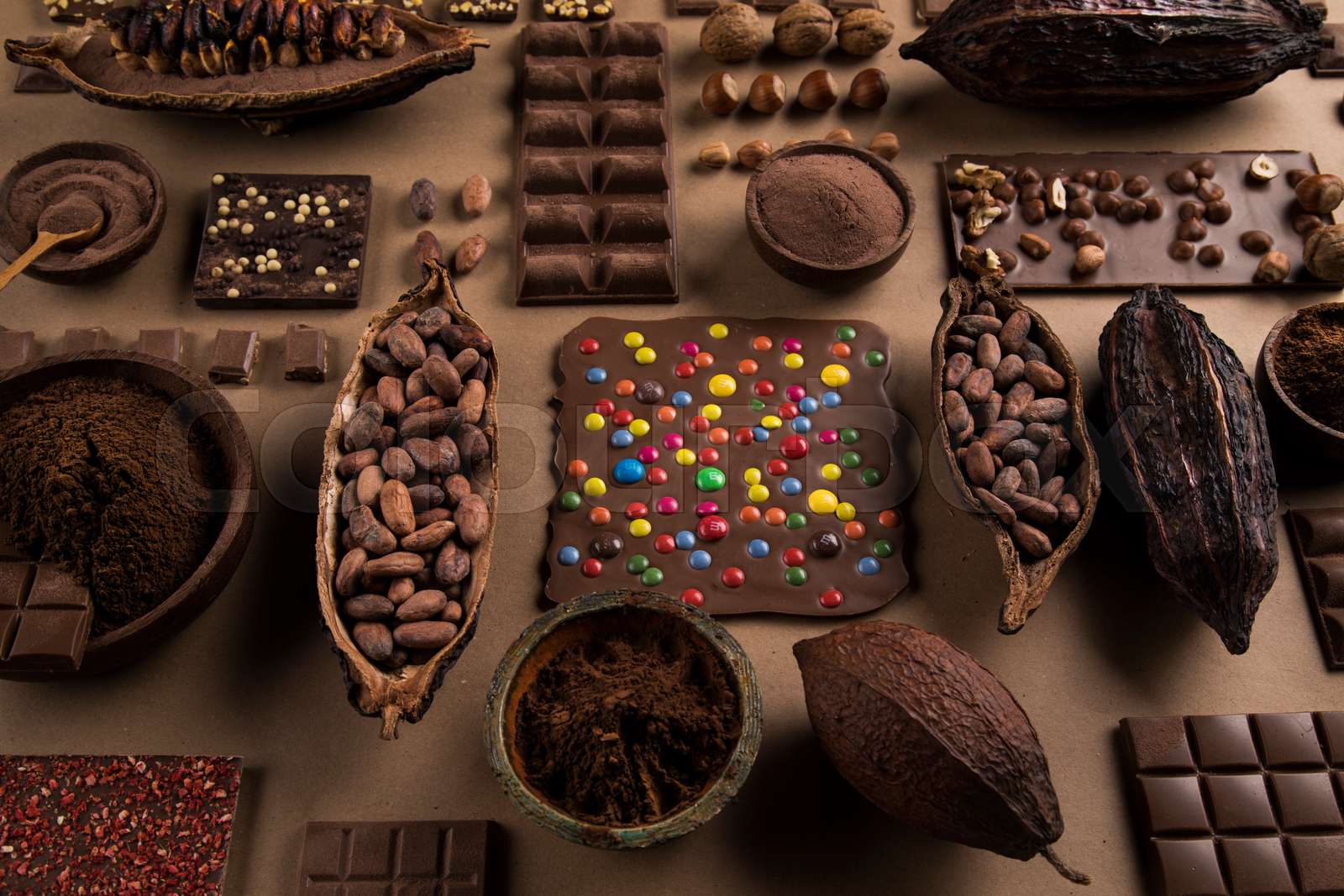 Set of Chocolate candies collection | Stock image | Colourbox