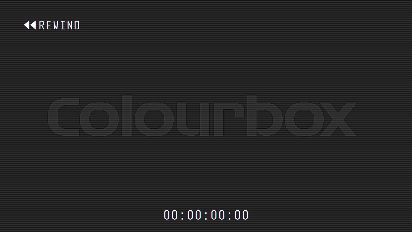 Video camera rewind overlay | Stock vector | Colourbox