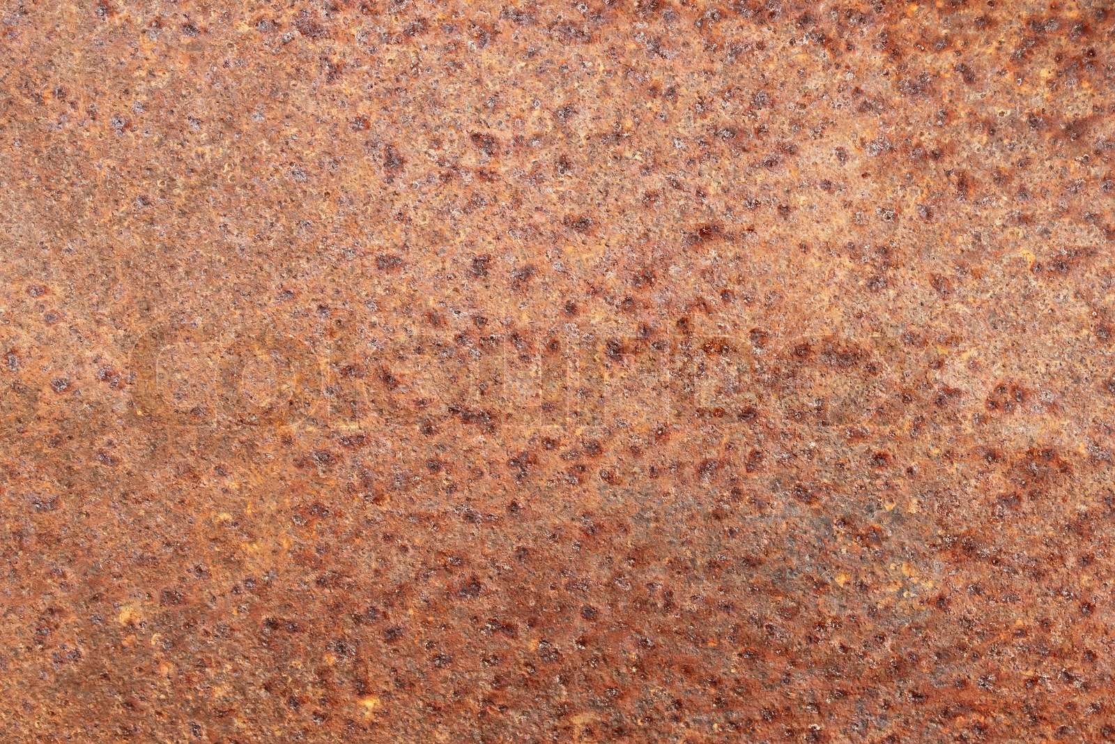 Rusty iron sheet | Stock image | Colourbox