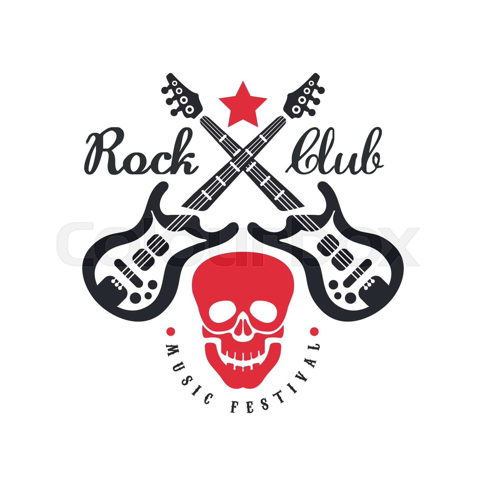 Rock And Roll Band Logo