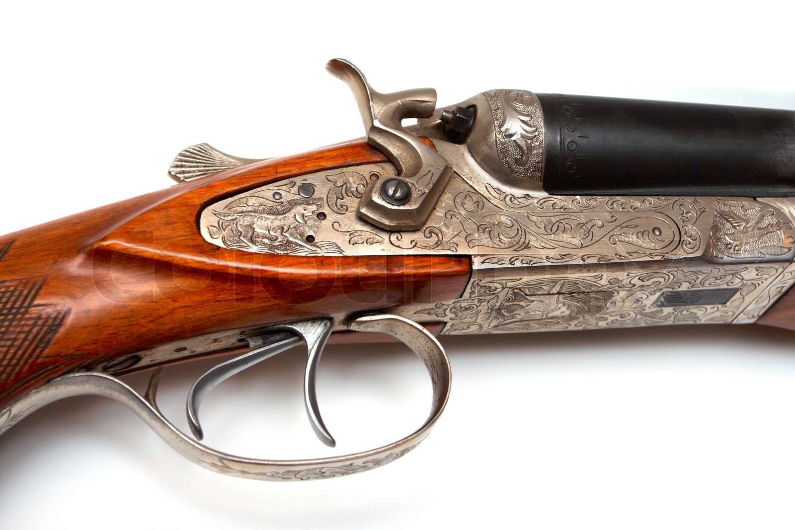 old-fashioned rifle | Stock image | Colourbox