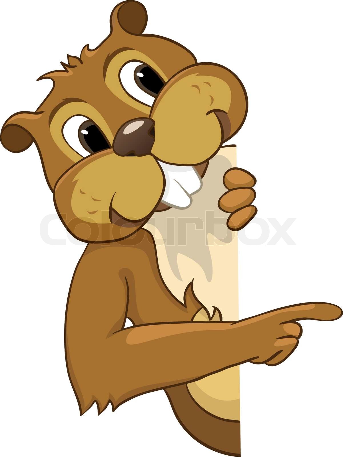 biber, illustration, symbol | Stock-Vektor | Colourbox