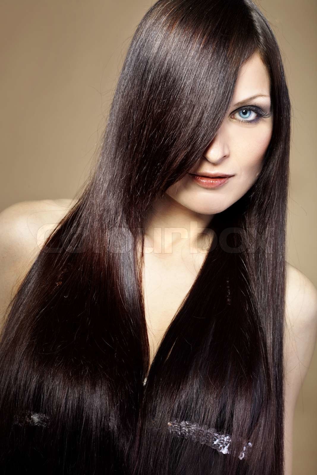 Beautiful hair | Stock image | Colourbox