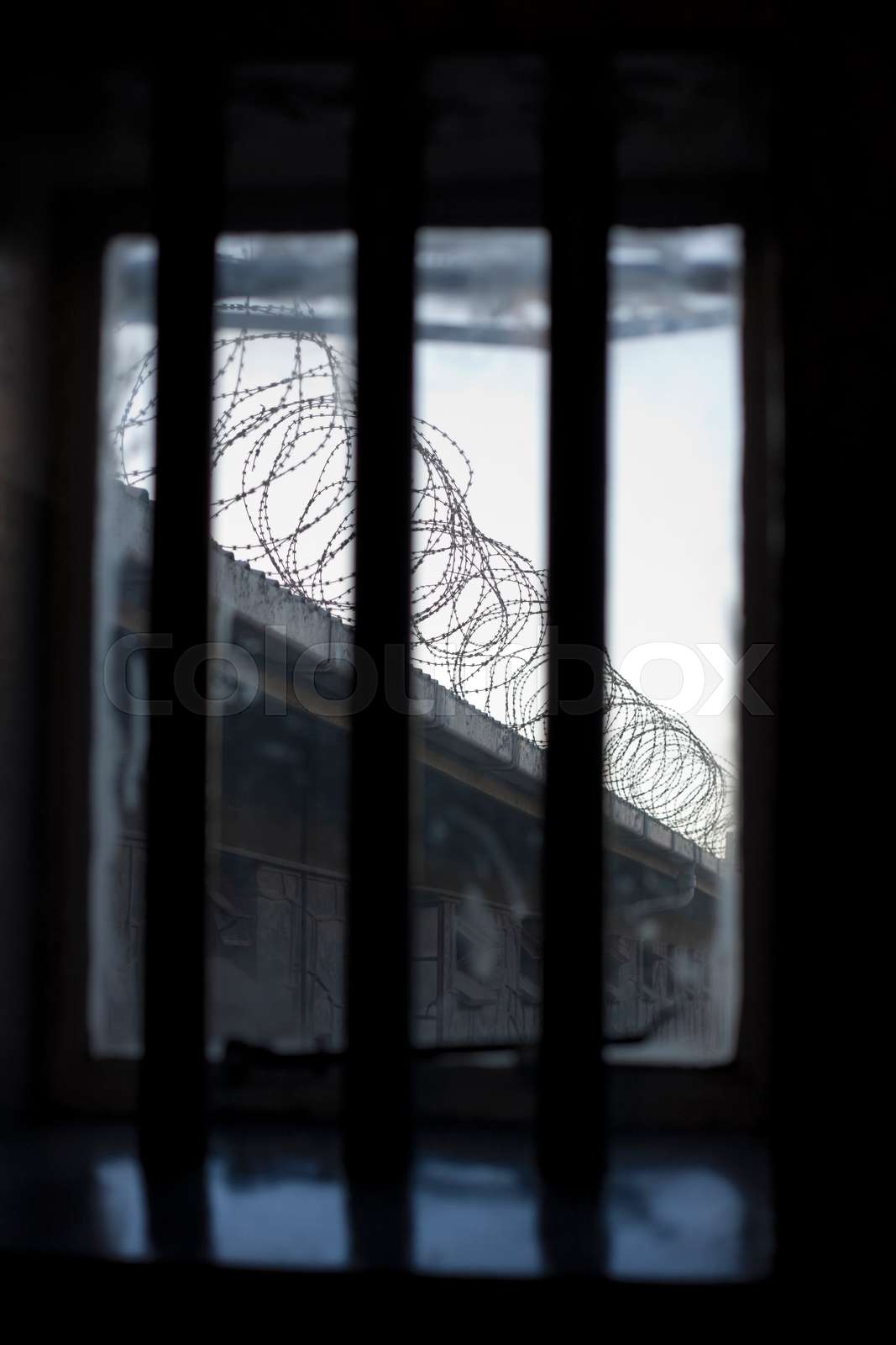 Prison Window View | Stock image | Colourbox