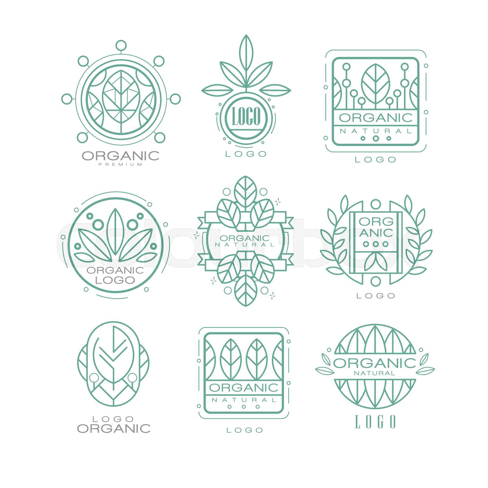 Organic Looking Logos
