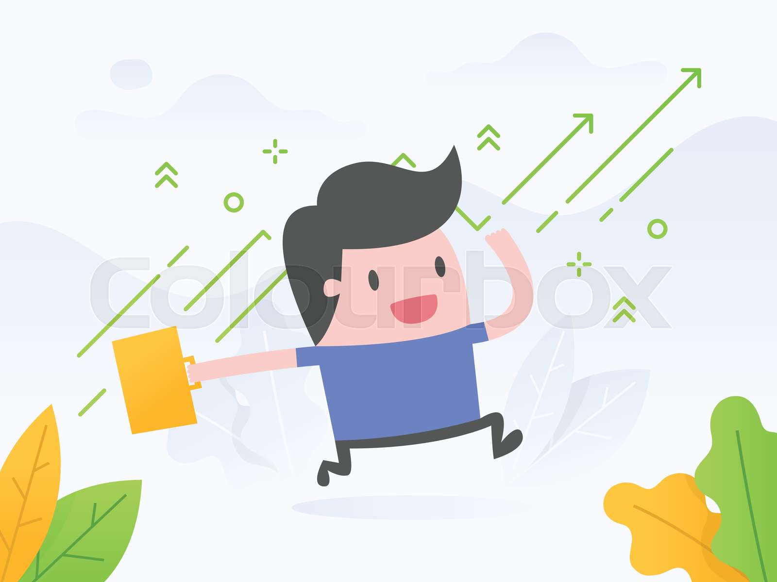 growth. | Stock vector | Colourbox