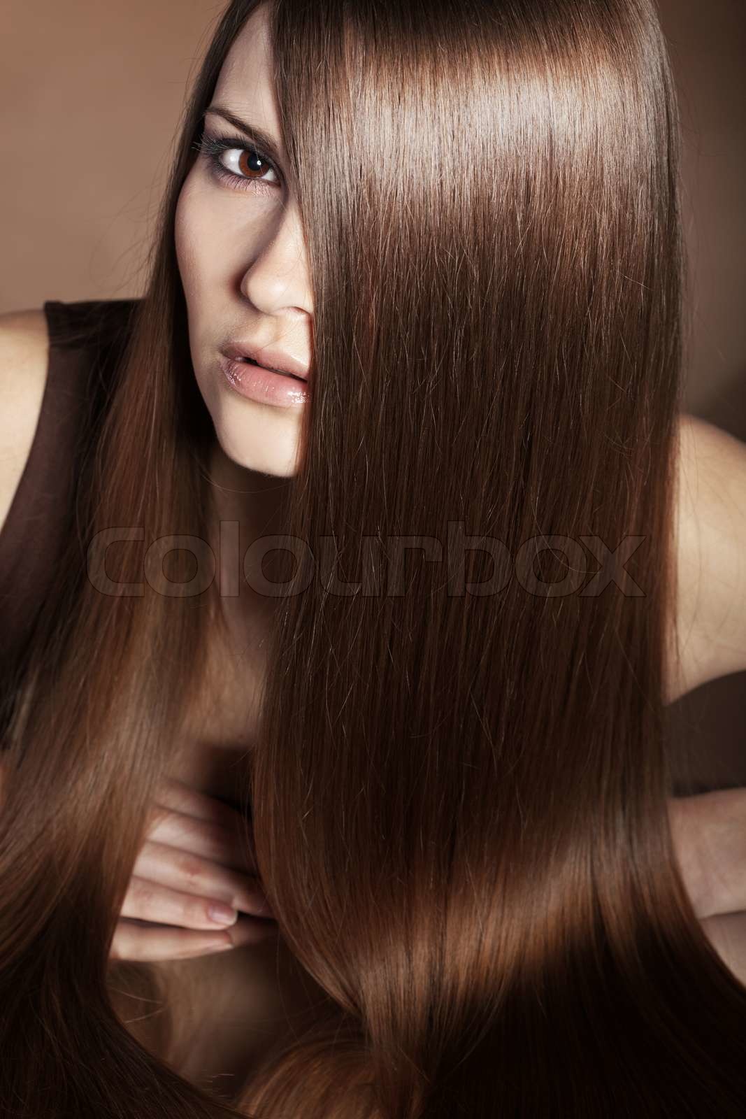 Beautiful hair | Stock image | Colourbox