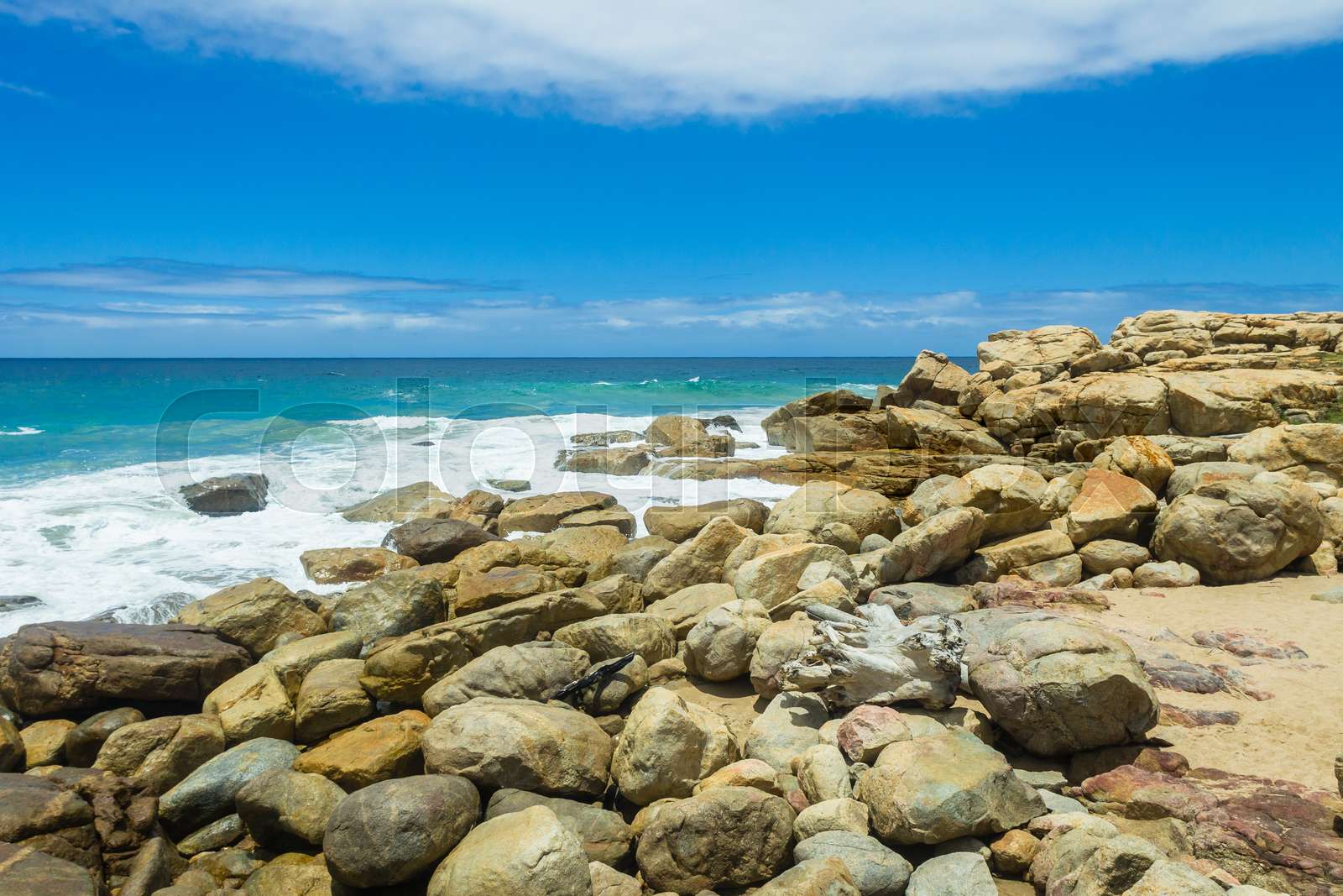 Rocky Ocean Waves Coastline | Stock image | Colourbox