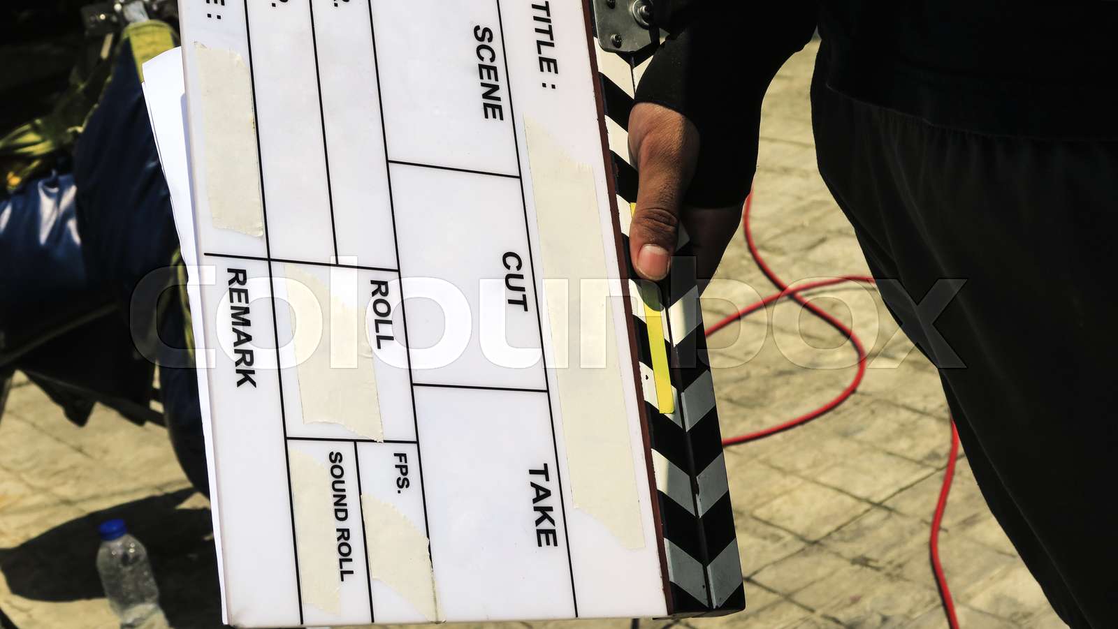 Film production crew | Stock image | Colourbox