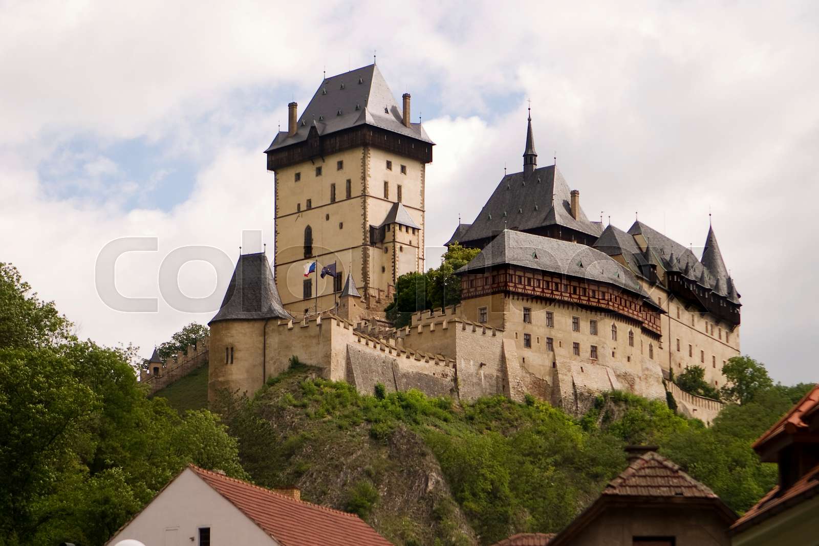 Karlstein Castle | Stock image | Colourbox