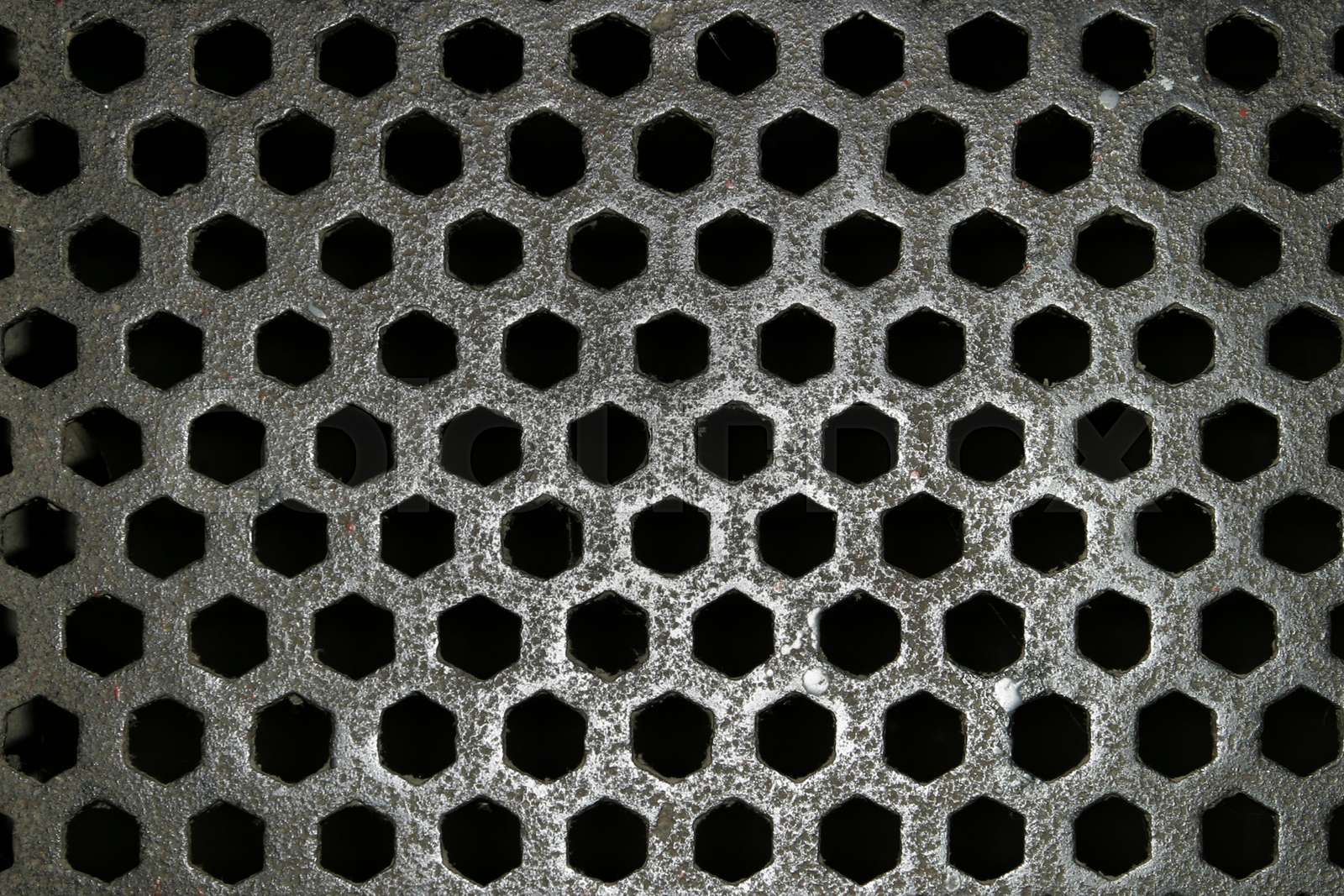 Steel Grid Pattern | Stock image | Colourbox