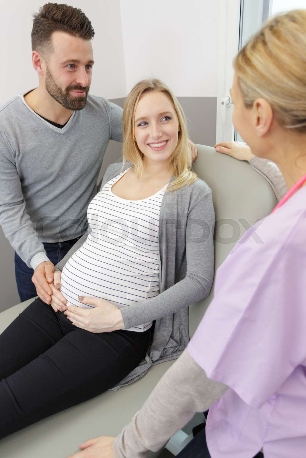 visiting obstetrician | Stock image | Colourbox