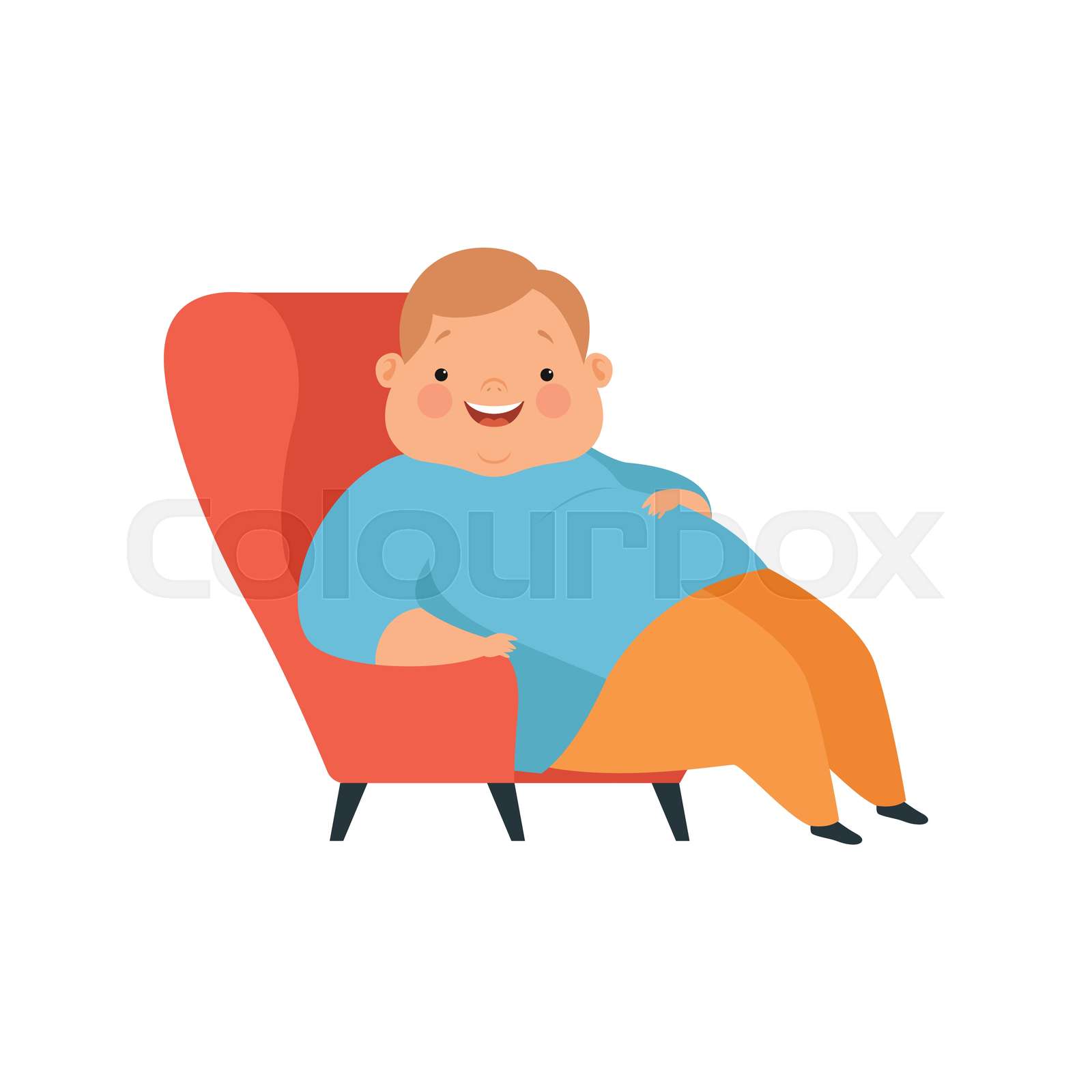 Fat Kid Cartoon