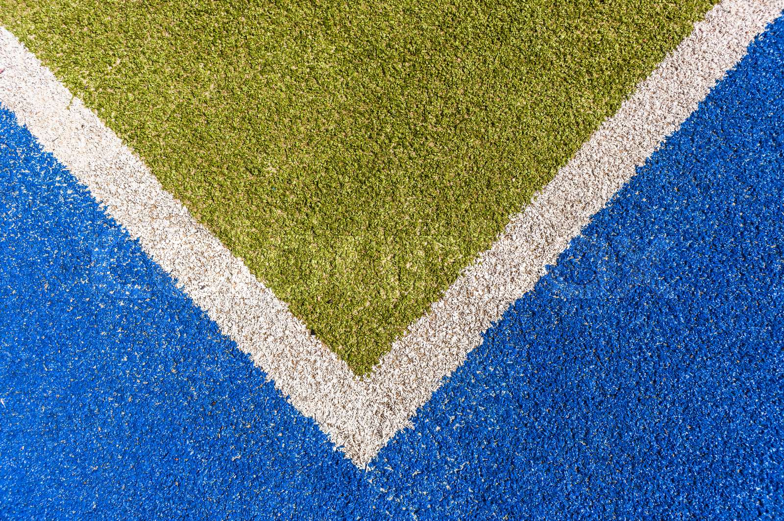Astro Turf Closeup Corner Line | Stock image | Colourbox