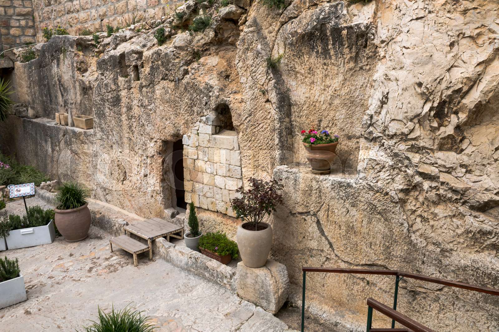 jesus christ tomb israel | Stock image | Colourbox