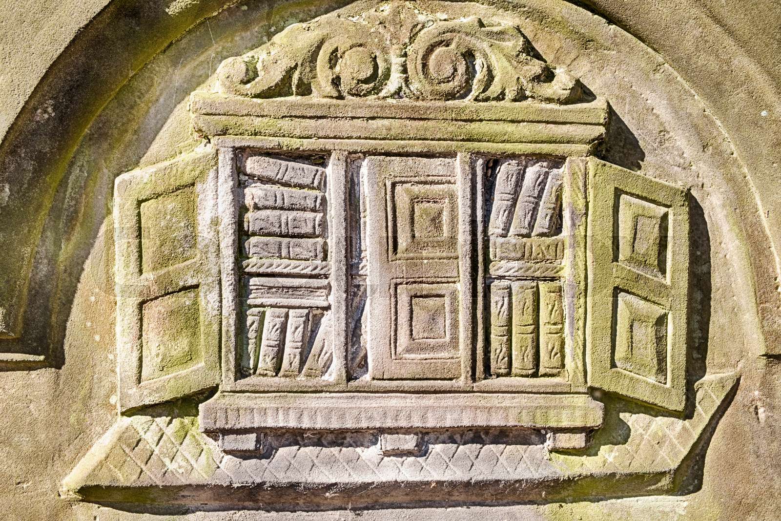 Headstone Of A Learned Man | Stock image | Colourbox