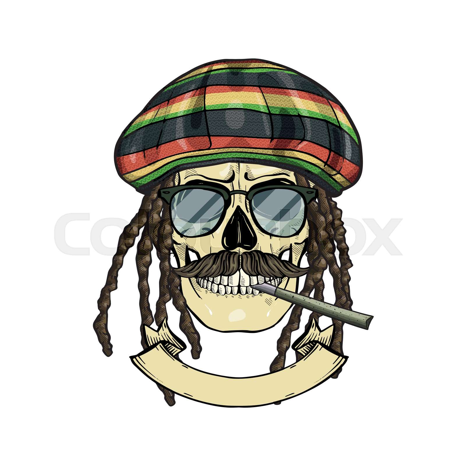 Rasta Man Drawing
