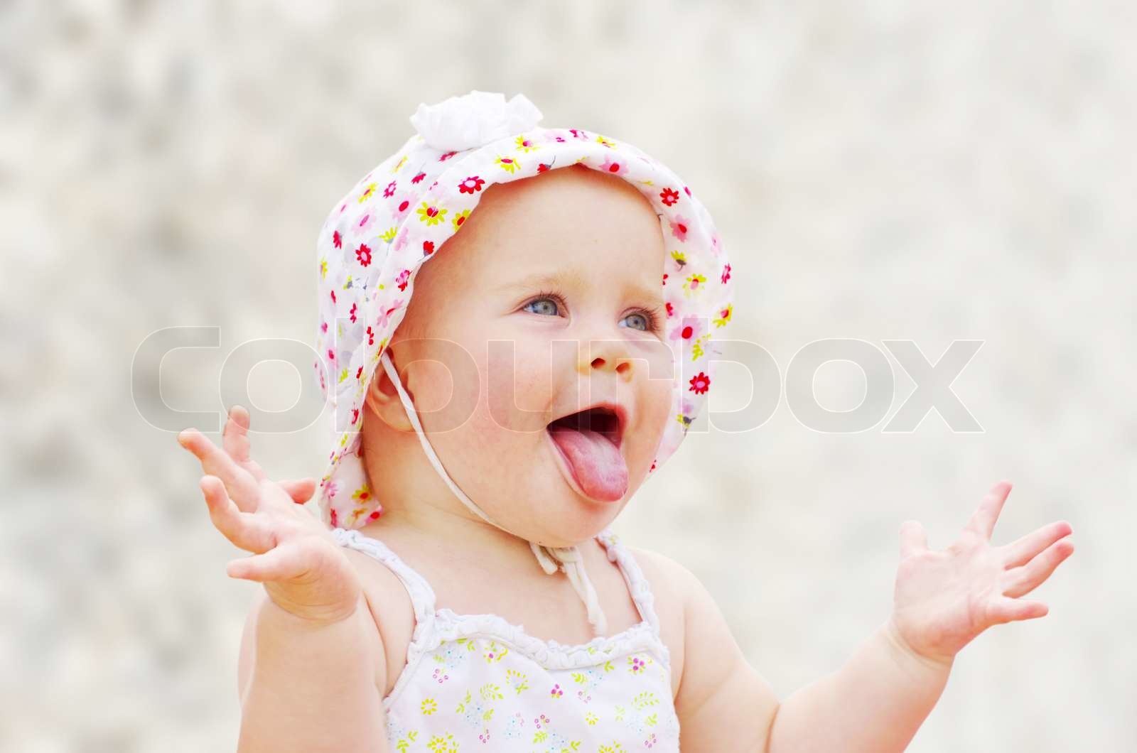 happy baby | Stock image | Colourbox