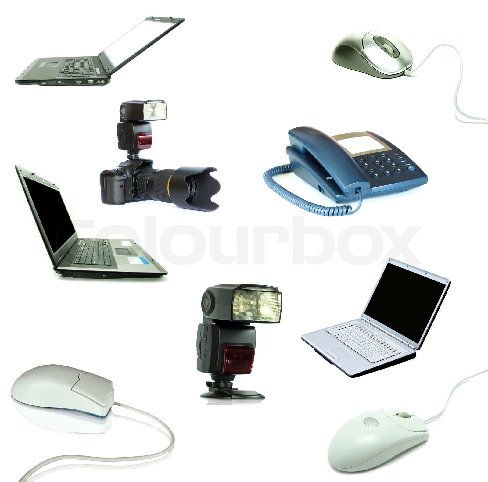technology objects | Stock image | Colourbox