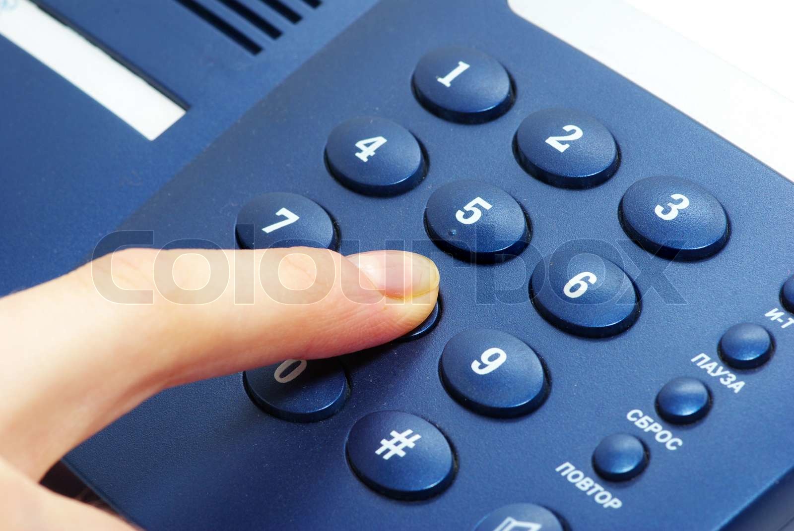 telephone keypad | Stock image | Colourbox