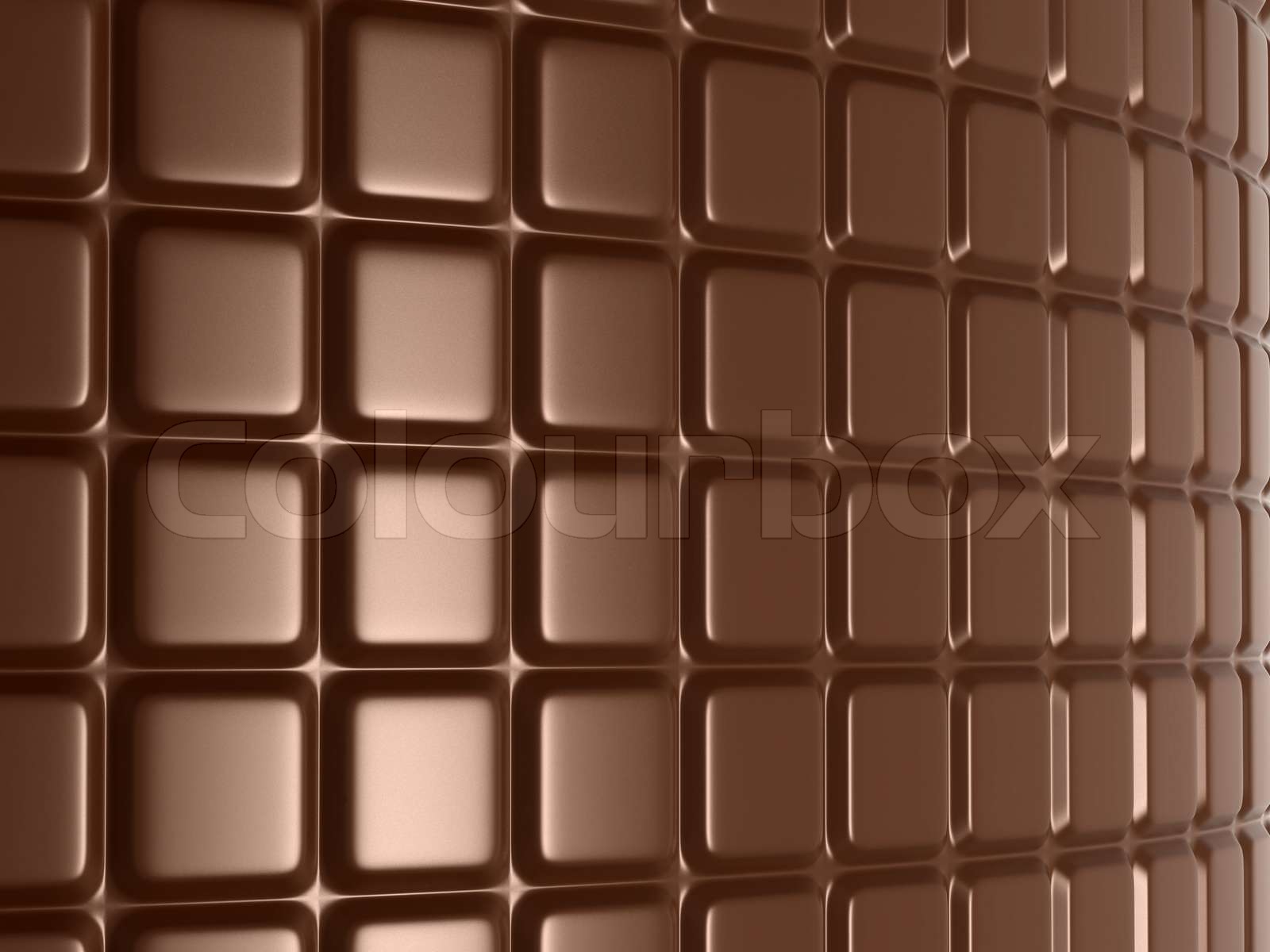 Sweet and delicious food: large chocolate bar | Stock image | Colourbox