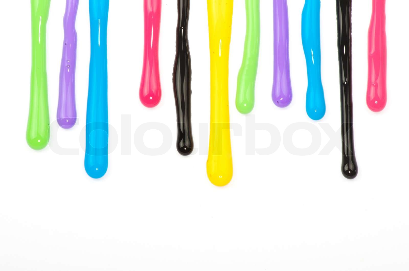 paint dripping | Stock image | Colourbox