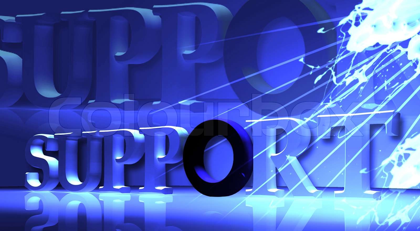 support | Stock image | Colourbox