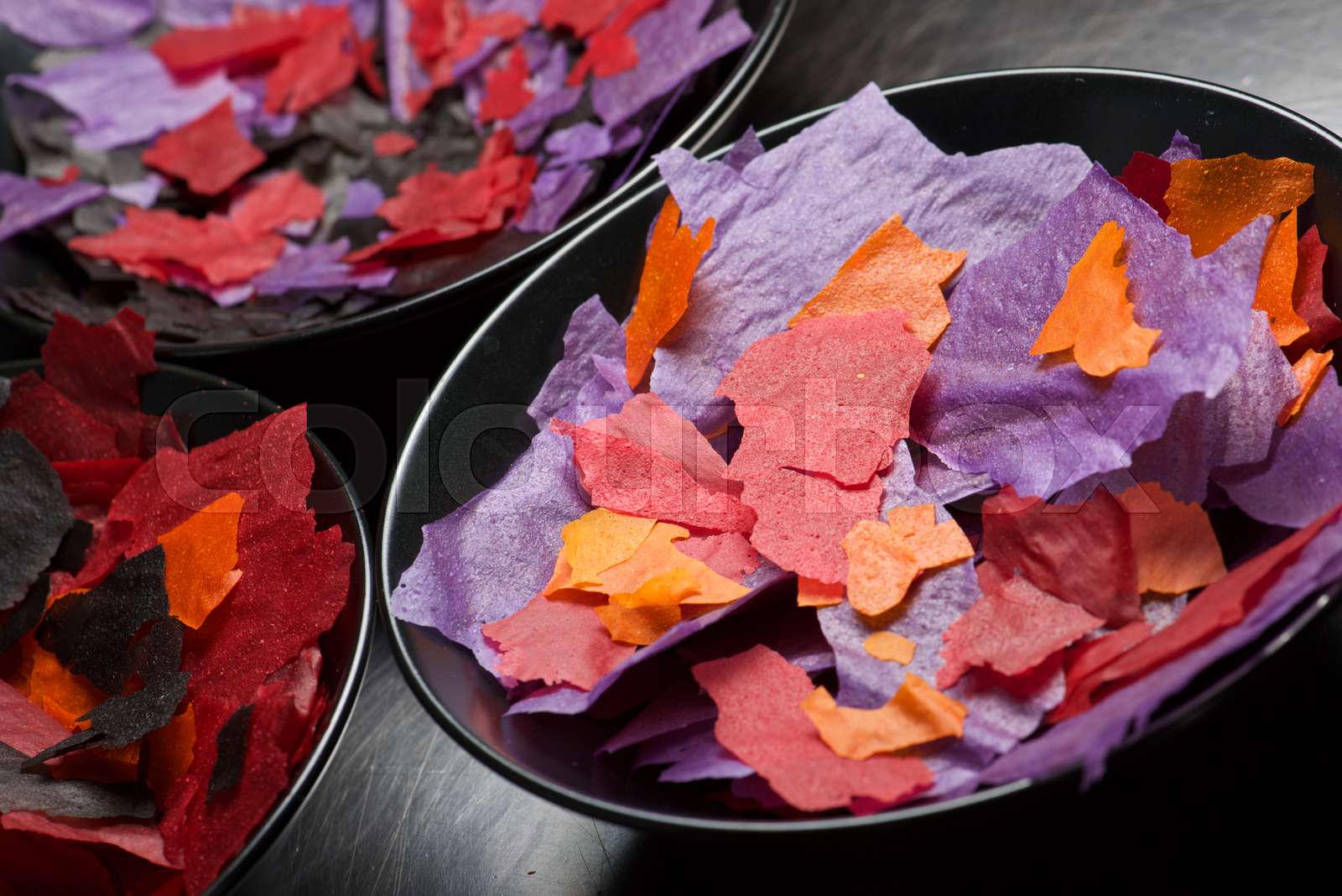 Colored chips view | Stock image | Colourbox