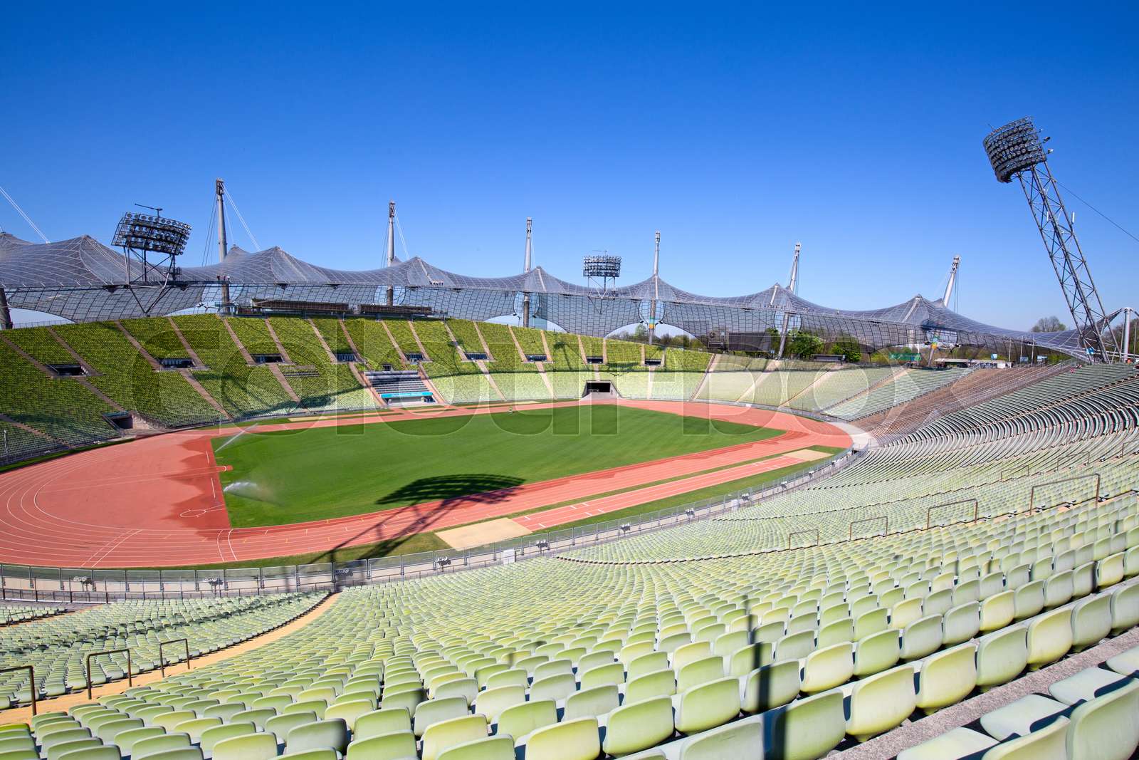 Soccer stadium | Stock image | Colourbox