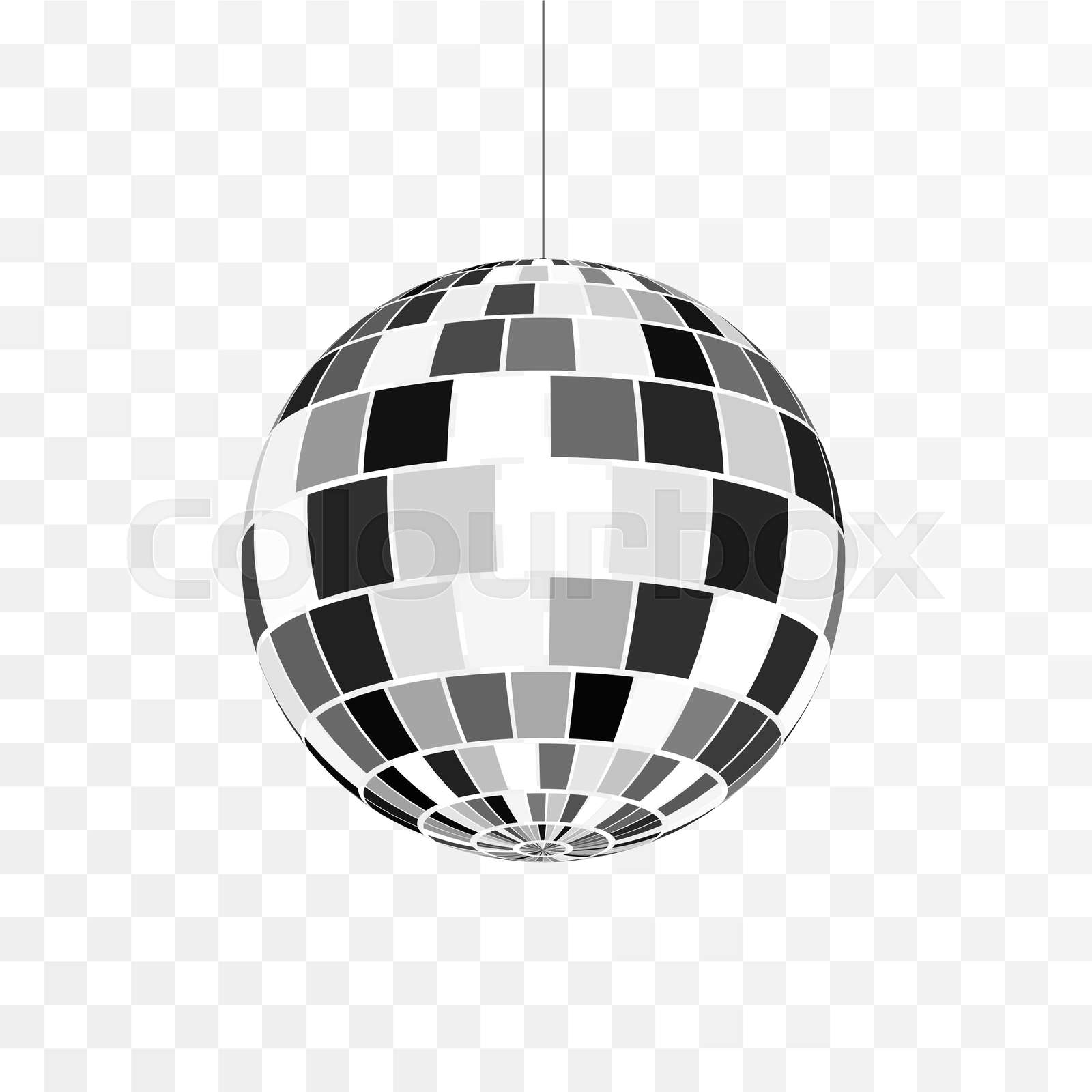 Disco Ball Vector Clip Art