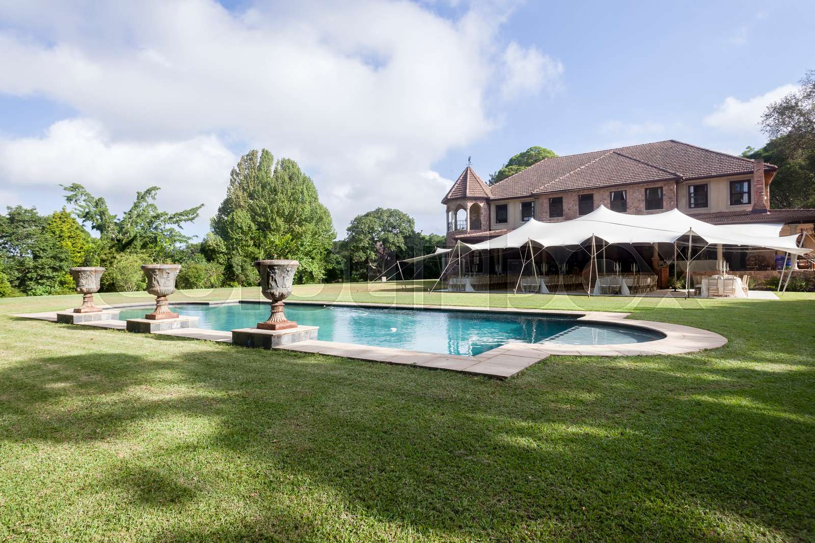 Decor Celebration Tent Mansion | Stock image | Colourbox