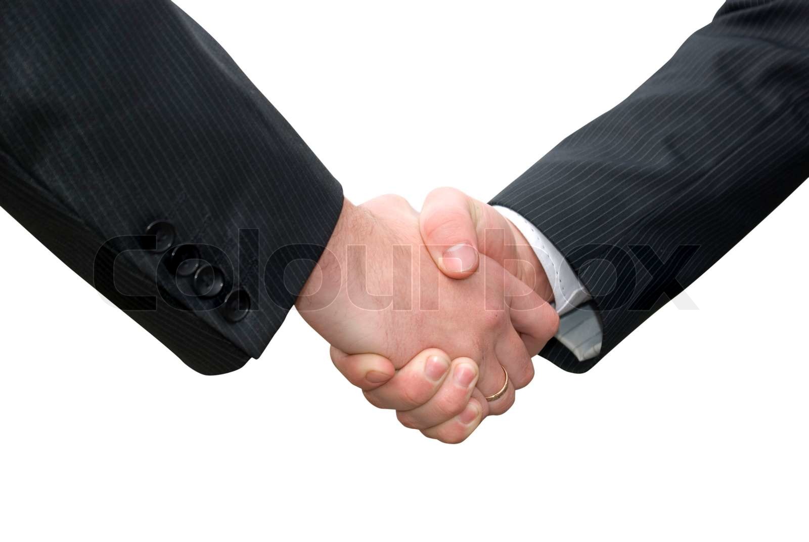 handshake | Stock image | Colourbox
